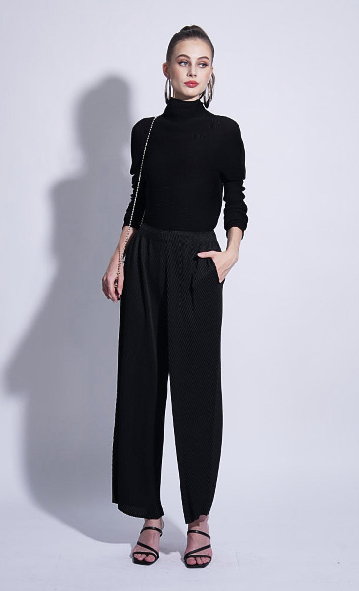 Miss Elevate Pants in Jet Black – LARNEY