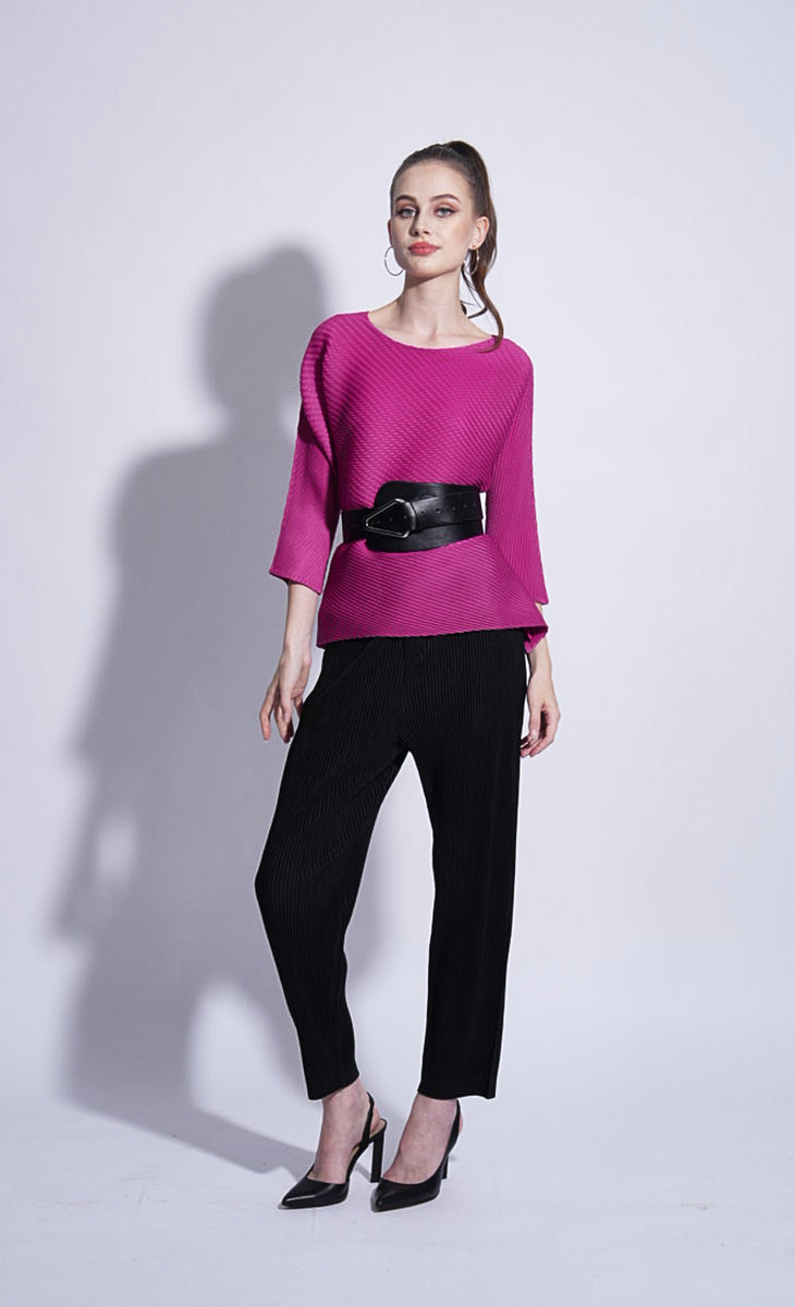 Miss Elevate Top in Viola Purple – LARNEY