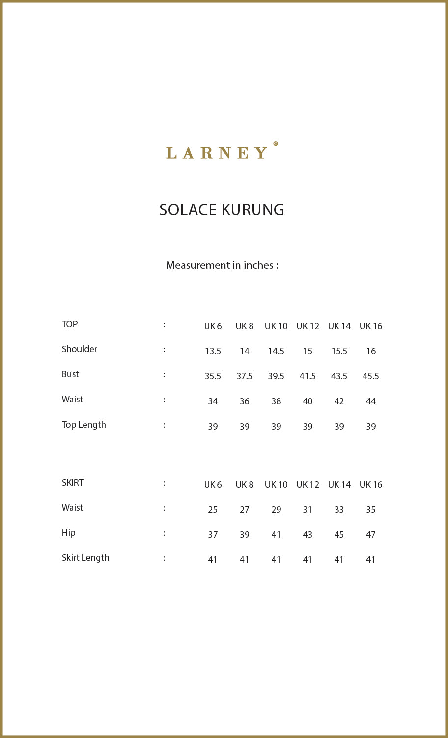 Solace Kurung in Black Iris – LARNEY