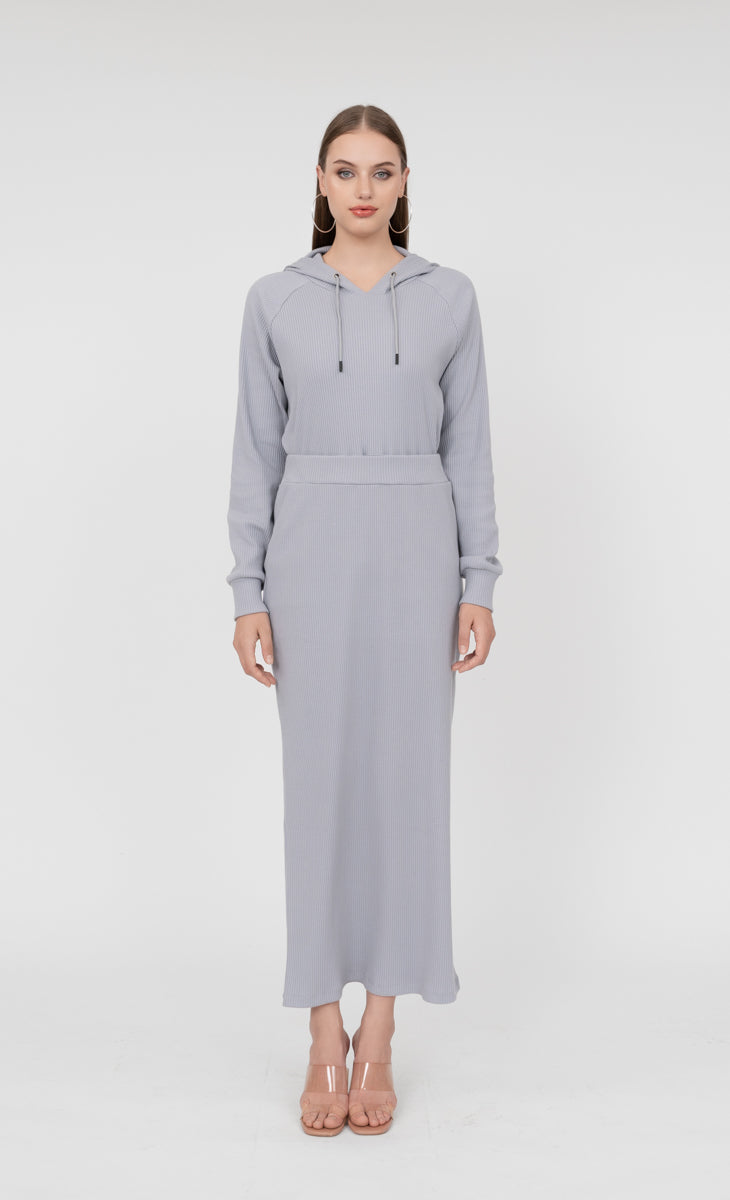 Ivana Skirt in Grey – LARNEY